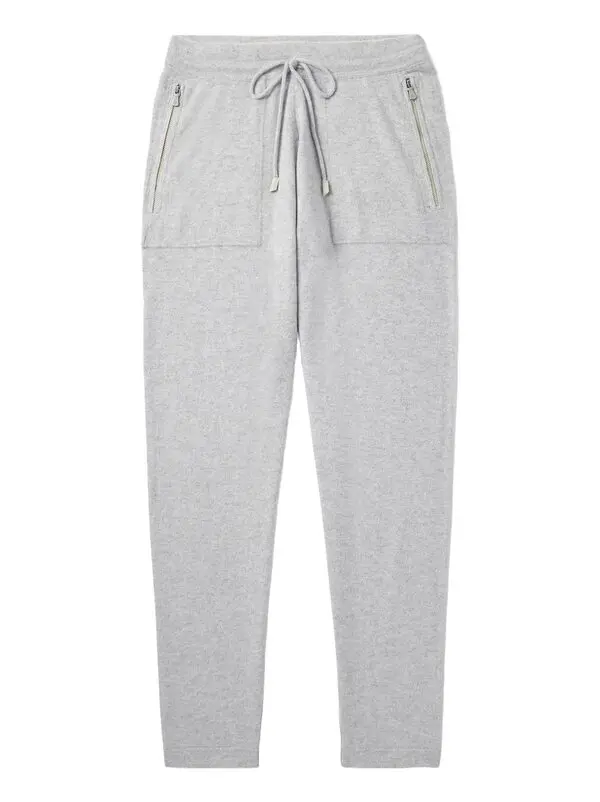 Eleventy Tapered Cashmere Sweatpants - Gray