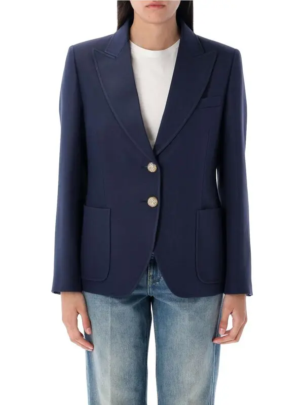 Valentino Garavani Tailored Jacket - Blue