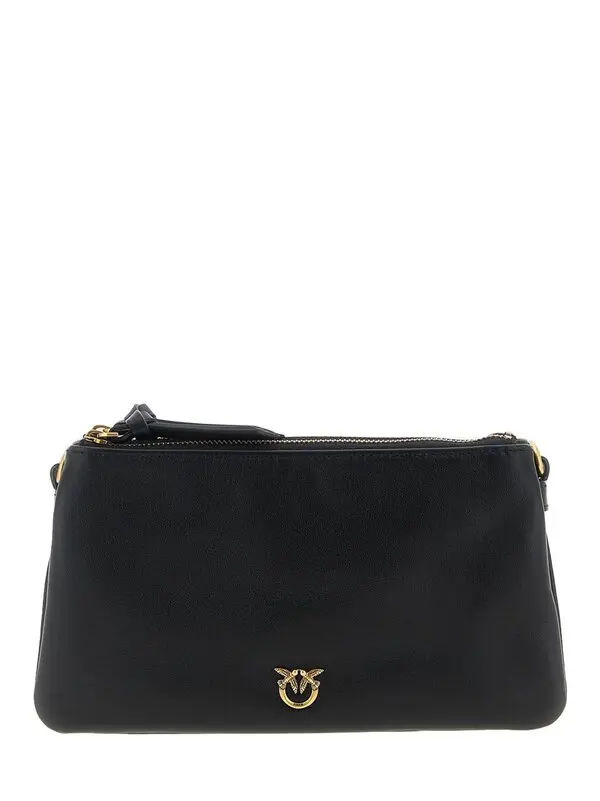 Pinko Mini Bag With Chain Strap - Black