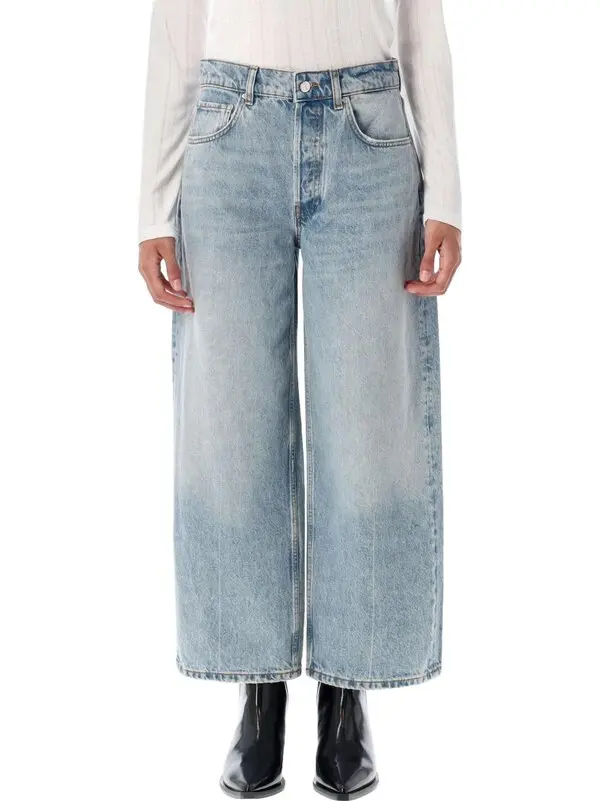 ANINE BING Wide Leg Jeans - Blue