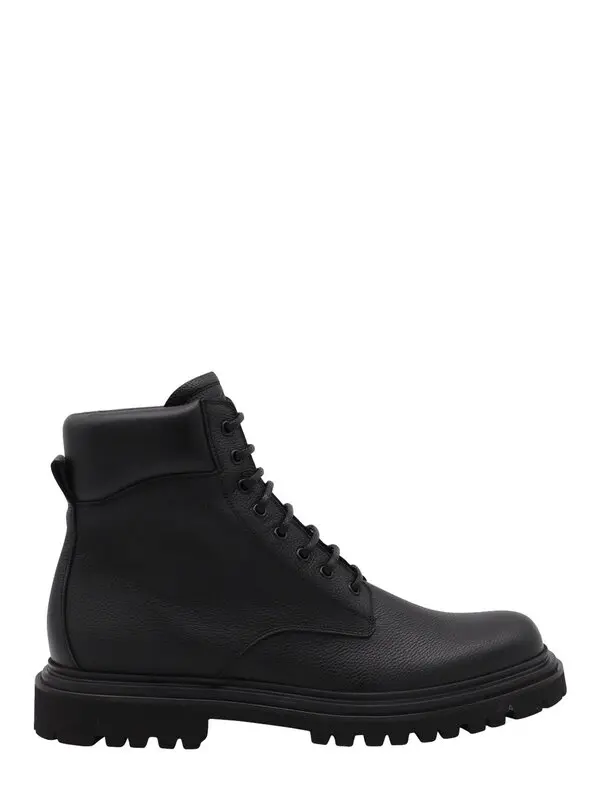 Dolce & Gabbana Lace-up Boot - Black