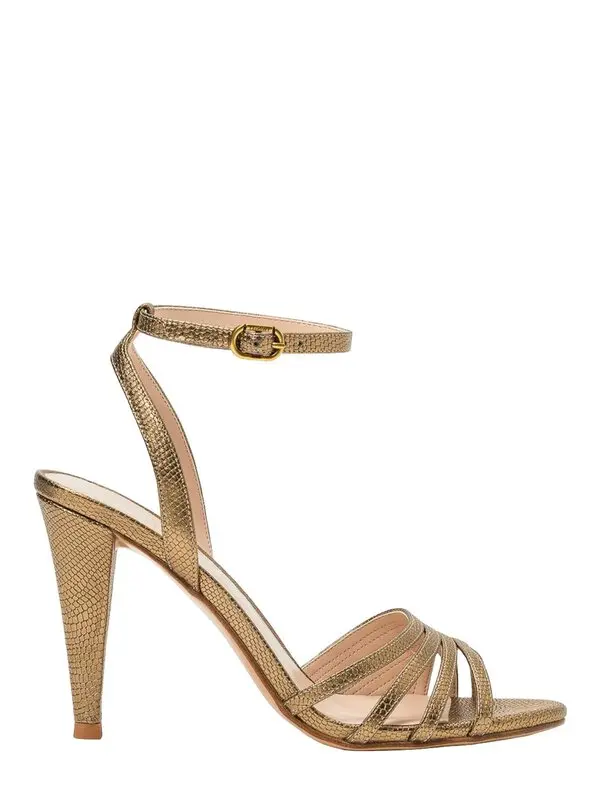 TWINSET Heeled Sandal - Gold