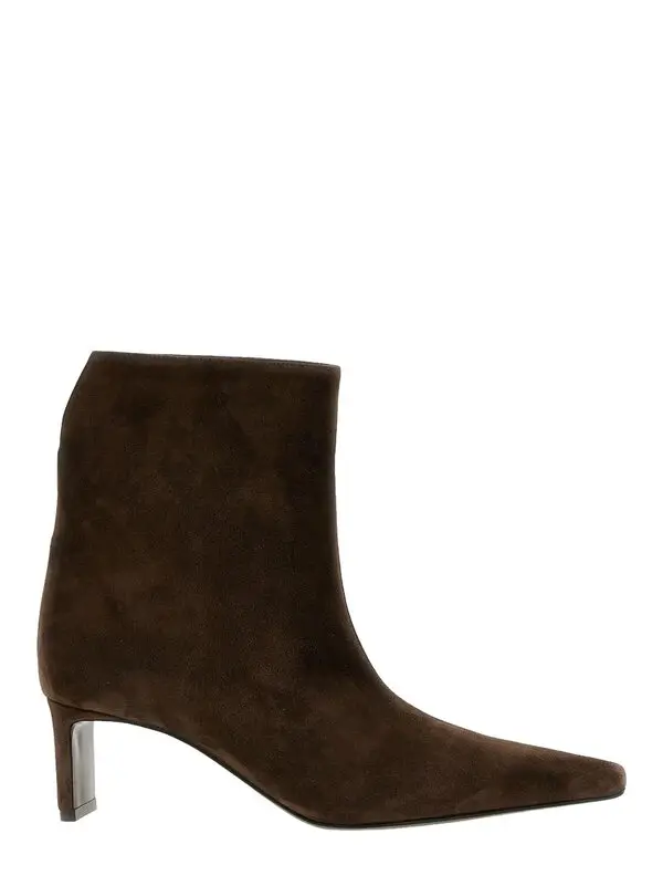 Khaite Ankle Boots - Brown