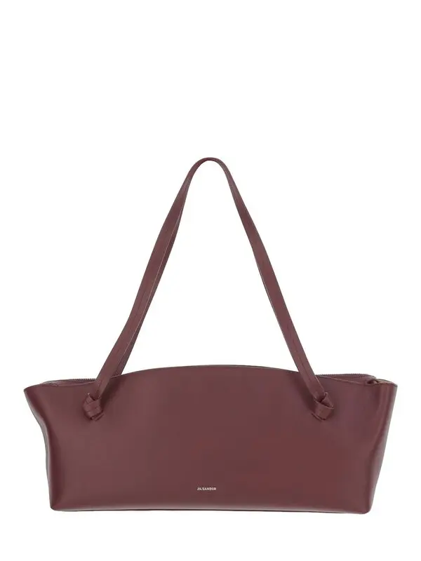 JIL SANDER Shoulder Bag - Burgundy