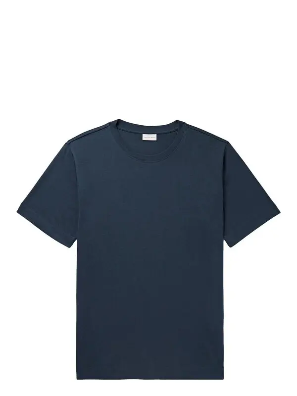 Dries Van Noten Cotton-jersey T-shirt - Blue