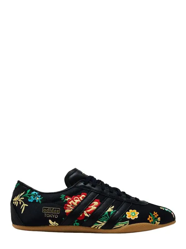 Adidas Tokyo Floral Embroidery Sneakers - Black
