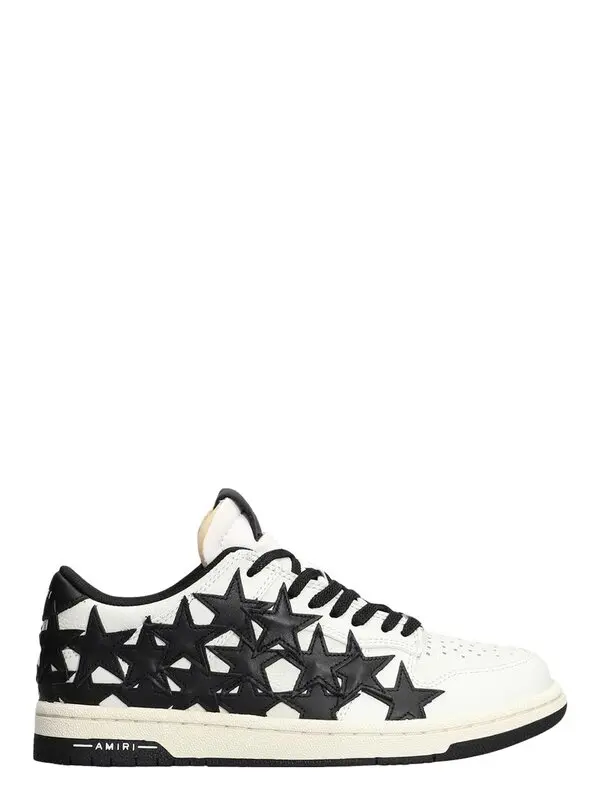Amiri Stars Low Top Sneakers - White