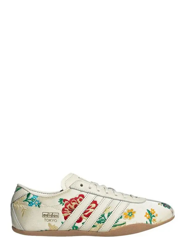 Adidas Tokyo Floral Embroidery Sneakers - Cream