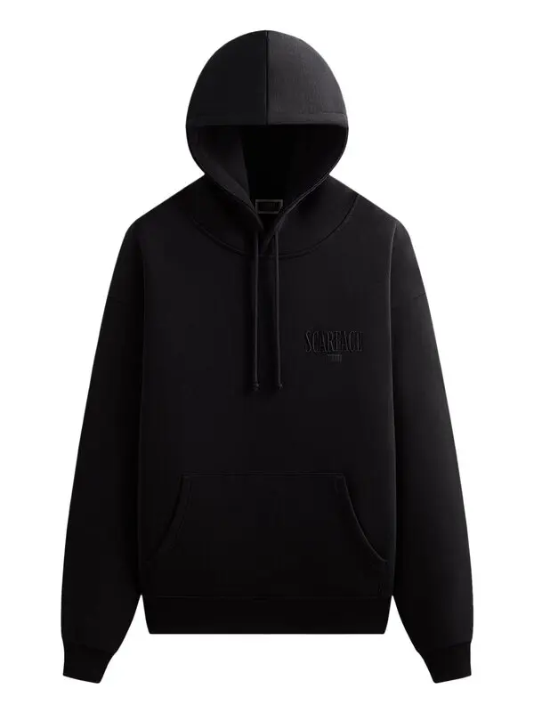 Kith For Scarface Tony Applique Nelson Hoodie - Black
