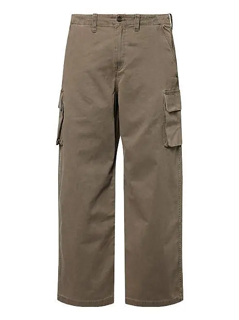 Our Legacy Mount Cargo Wide-leg Trousers - Ditch Wash