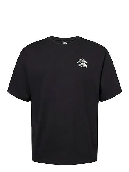 The North Face Uhke Backpack Relaxed-fit Cotton-jersey T-shirt - Tnf Black
