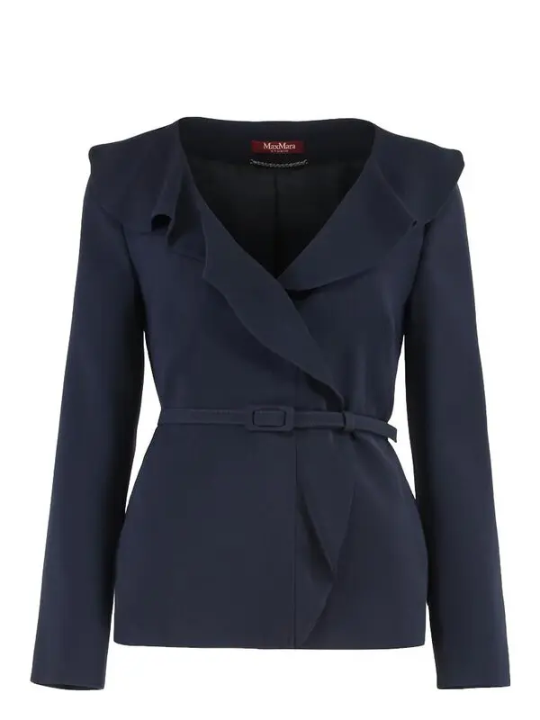 Max Mara Galizia Cady Jacket - Blue