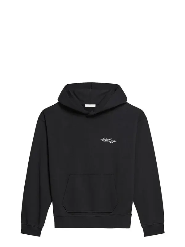 Helmut Lang Logo Sketch Hoodie - Blk