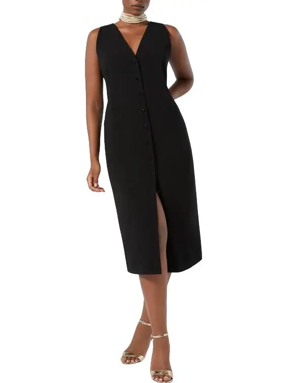 Marina Rinaldi Maresca Sleeveless Dress - Black