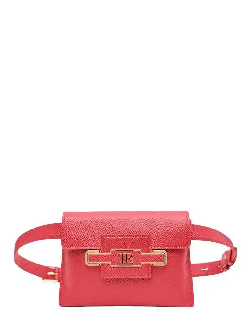 TIANNIA BARNES Diamond Belt Bag - Red