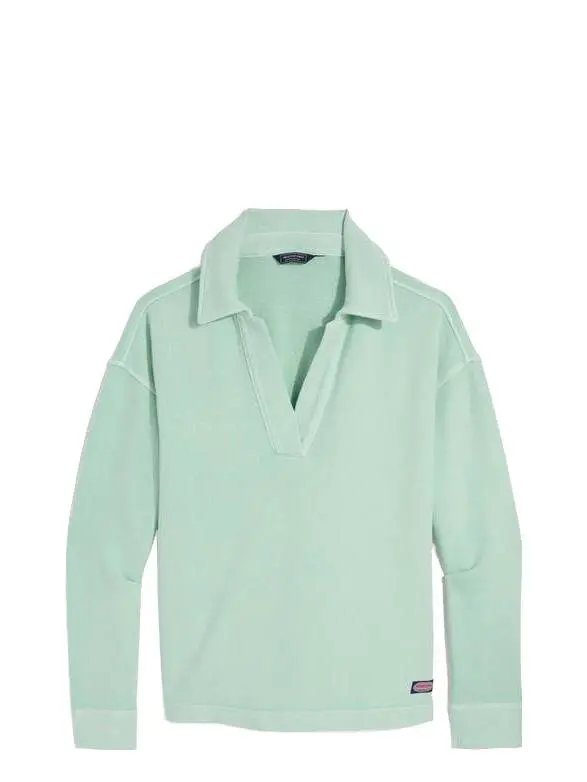 Vineyard Vines Polo Style Sweatshirt - Aqua Haze