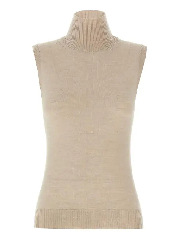 Sportmax Vertigo Wolf Top - Beige