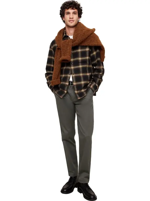 Banana Republic Athletic Rapid Movement Chino - Anthracite Gray