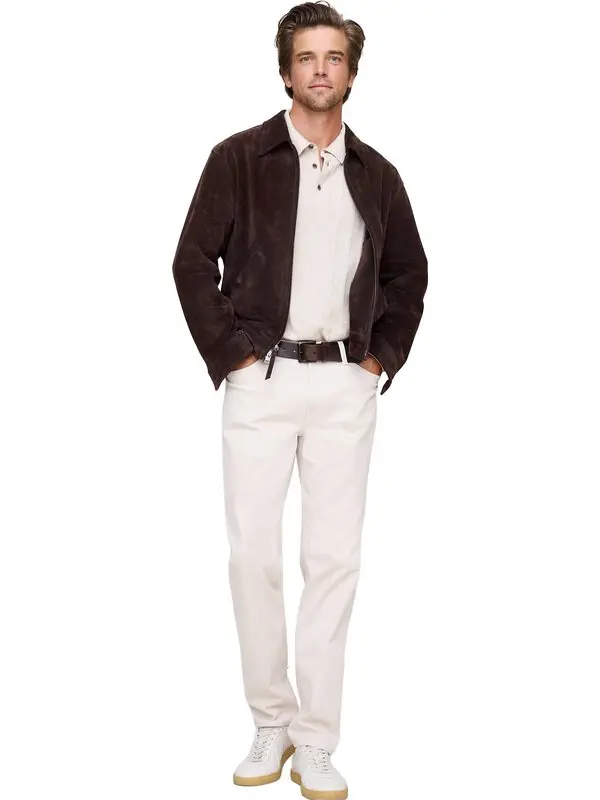Banana Republic Athletic Traveler Pant - Canvas Off-white