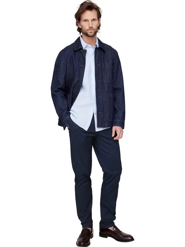 Banana Republic Slim Core Temp Pant - Navy Blue