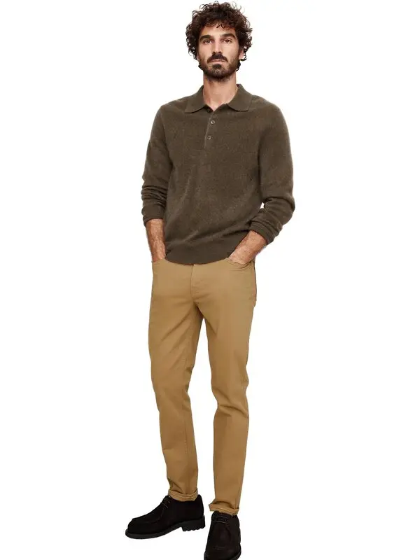 Banana Republic Skinny Traveler Pant 2.0 - Whiskey Brown