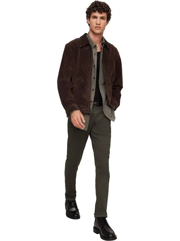 Banana Republic Skinny Traveler Pant - Olive Green