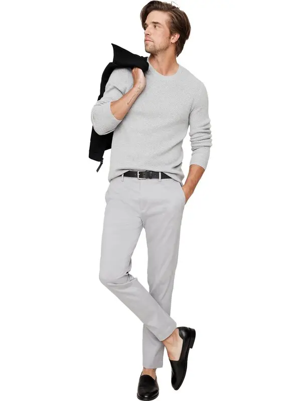 Banana Republic Skinny Rapid Movement Chino - Cliff Gray