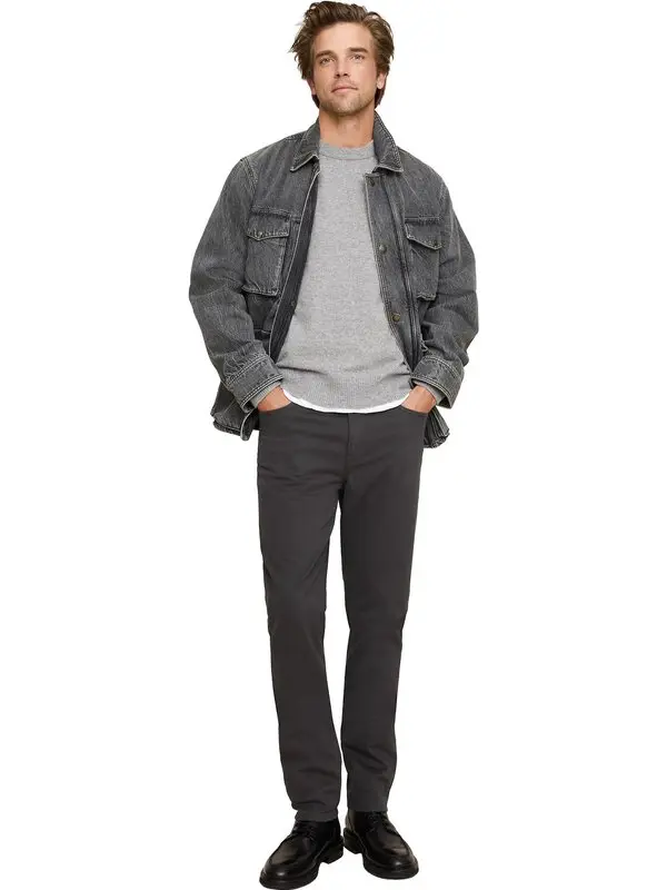 Banana Republic Slim Traveler Pant - Charcoal Gray