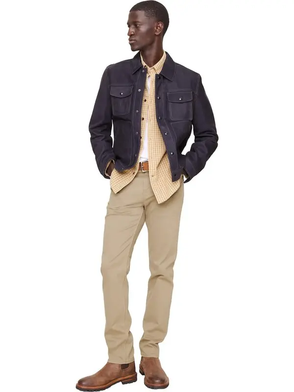 Banana Republic Slim Traveler Pant - Khaki Beige