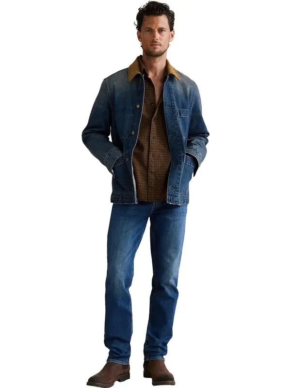 Banana Republic Slim Luxe Traveler Jean - Medium Wash