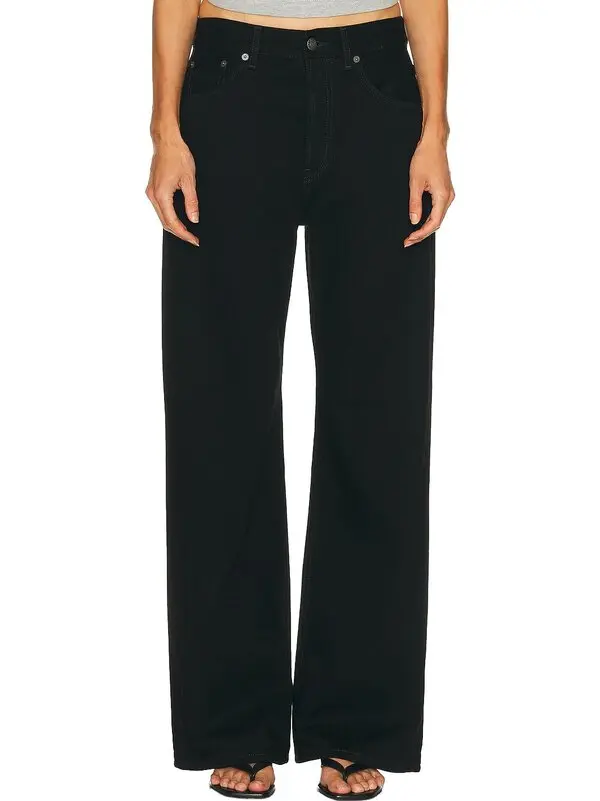 Acne Studios 2021f Wide Leg - Black