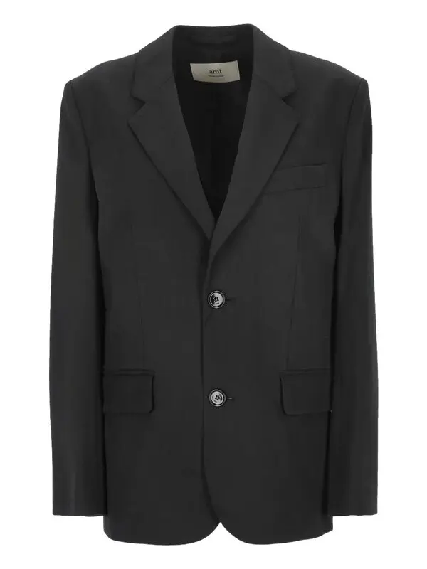 Ami Two-button Blazer - Black