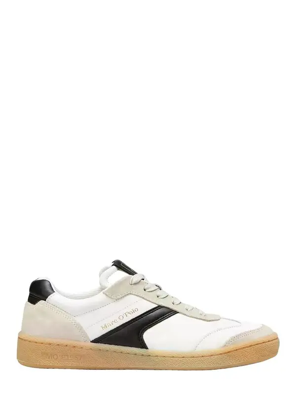 Marc O'polo Panelled Low-top Sneakers - White