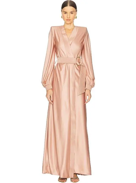 ZHIVAGO Cala Conta Gown - Nude