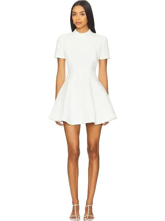 Bardot Zephyra Collar Mini Dress - Orchid White