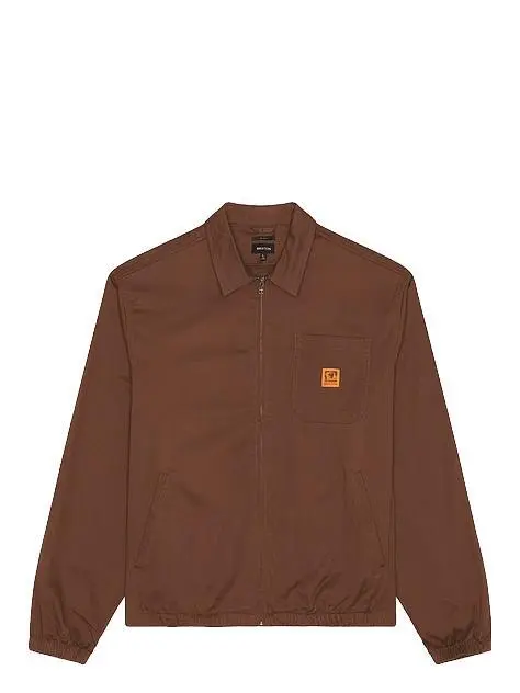 Brixton Union Relaxed Harrington Jacket - Pinecone Brown