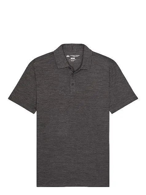 VINTAGE SUMMER Performance Polo - Black