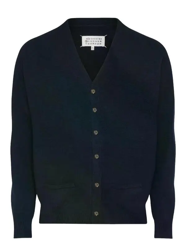 MAISON MARGIELA Button-up Cardigan - Blue