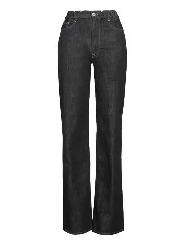 VIVIENNE WESTWOOD Flared Jeans With Logo - Black