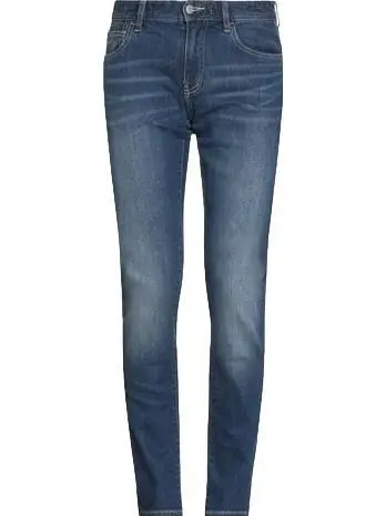 Armani Exchange Cotton And Elastane Jeans - Blue