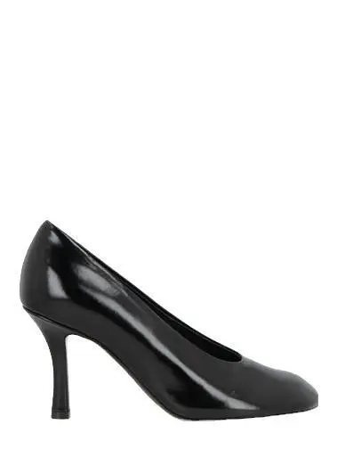 Burberry Glossed-leather Pumps - Black