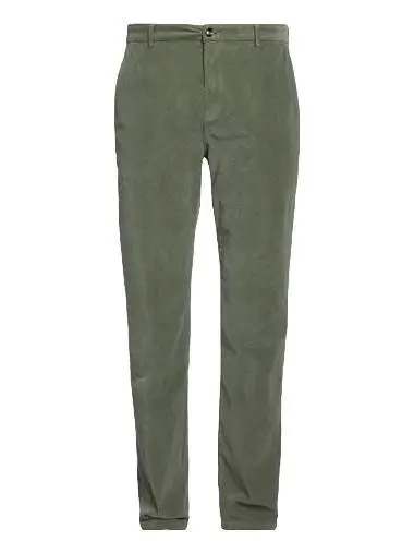 CRUNA Tapered Leg Corduroy Chino Pants - Sage Green