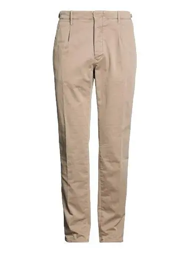 Incotex Cotton Elastane Slim Fit Tapered Leg Chino Pants - Grey
