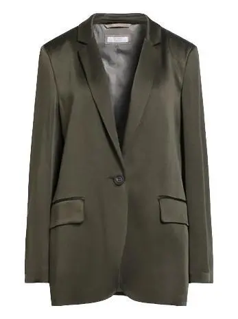 Peserico Single-breasted Blazer - Green