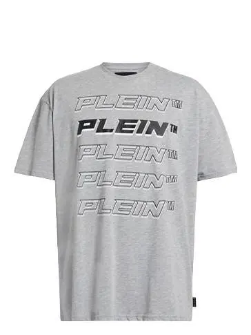 Philipp Plein T-shirt Size Polyester, Cotton - Grey