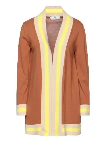 MR MASSIMO REBECCHI Striped Knit Cardigan - Brown
