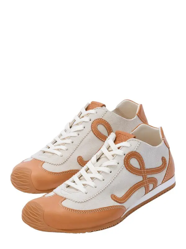Loewe Ballet Runner 2.0 Sneakers - Soft White/tan