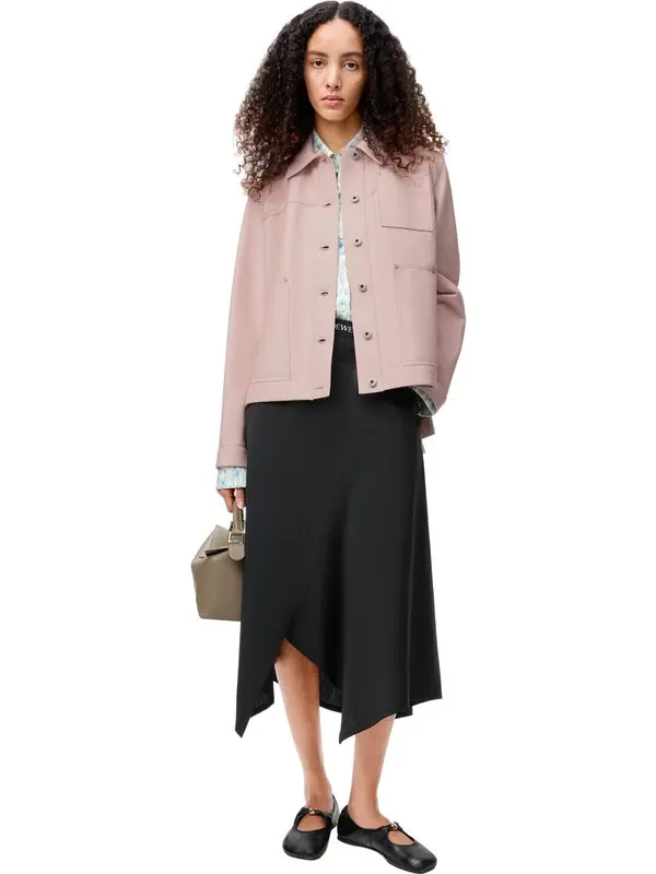 Loewe Workwear Nappa Lambskin Jacket - Light Pink