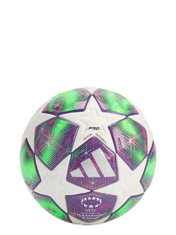 Adidas Uwcl 25/26 League Stage Pro Ball - White / Shock Pink / Multi / Solar Yellow