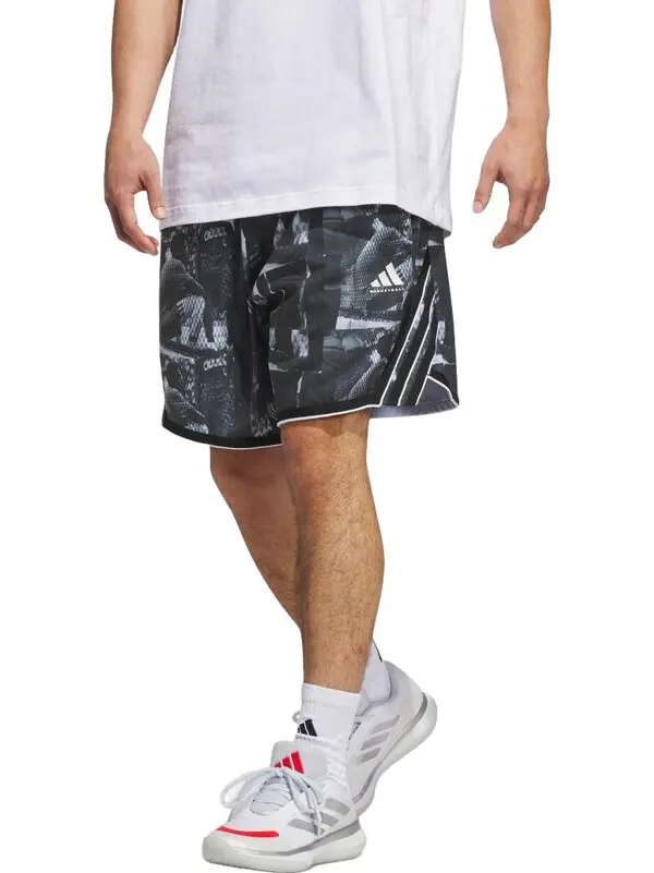 Adidas Crazy Lite Aop Short - Black / White